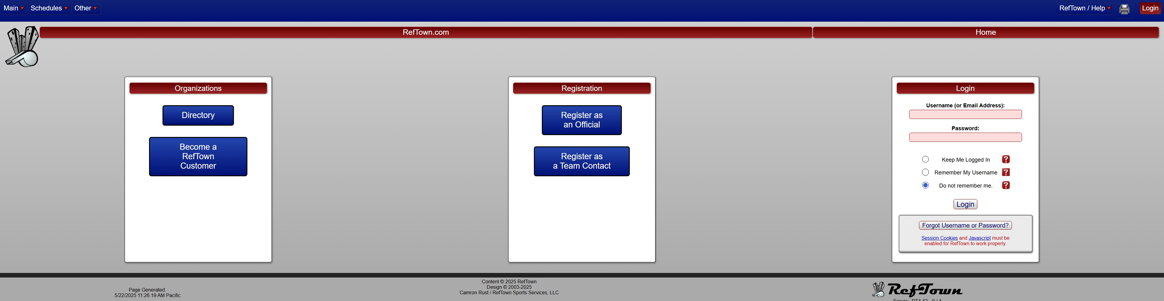 Reftown - USYS Oregon