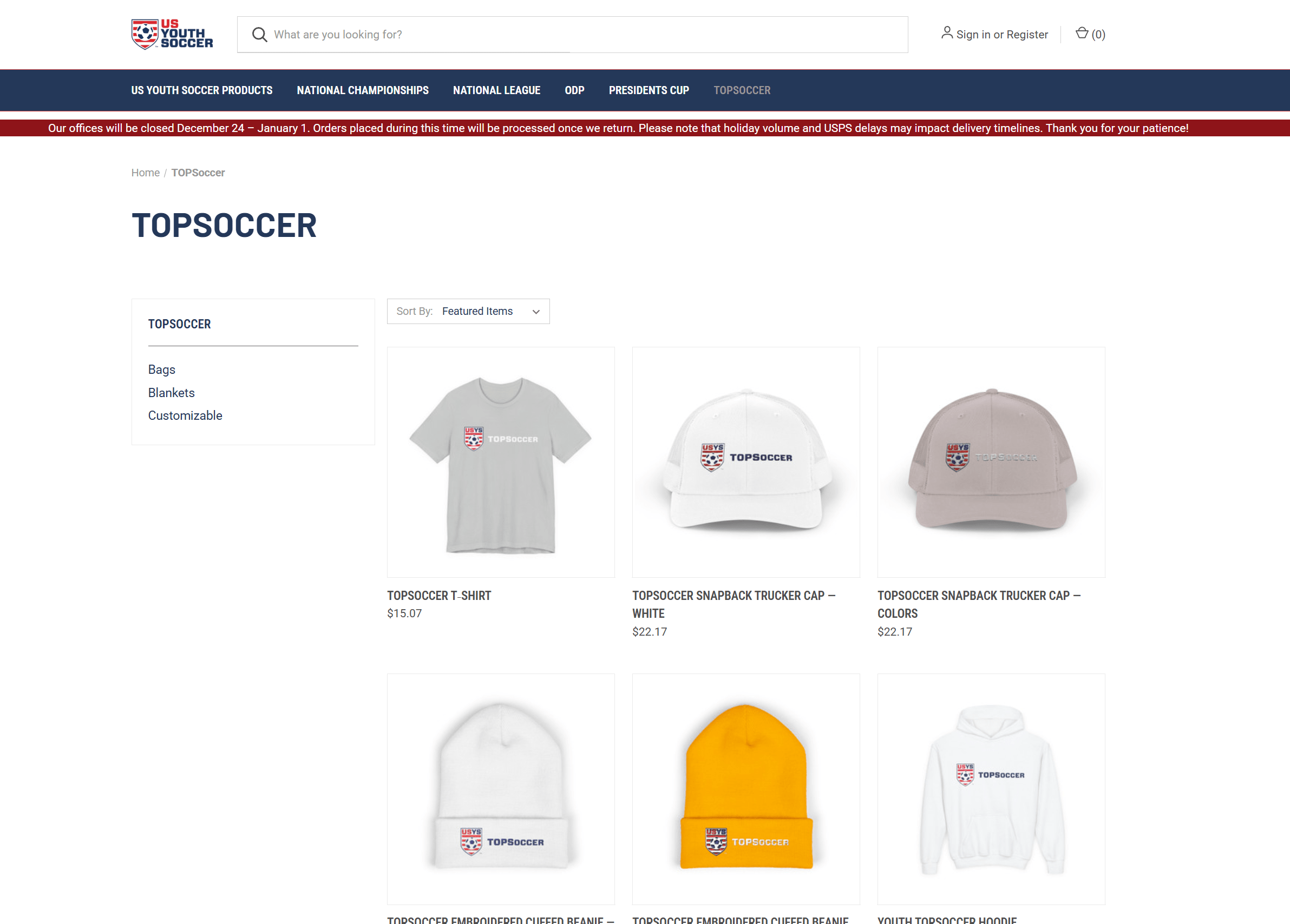 TOPSoccer - USYS Oregon